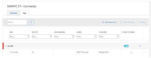 SIMATIC S7+ Connector